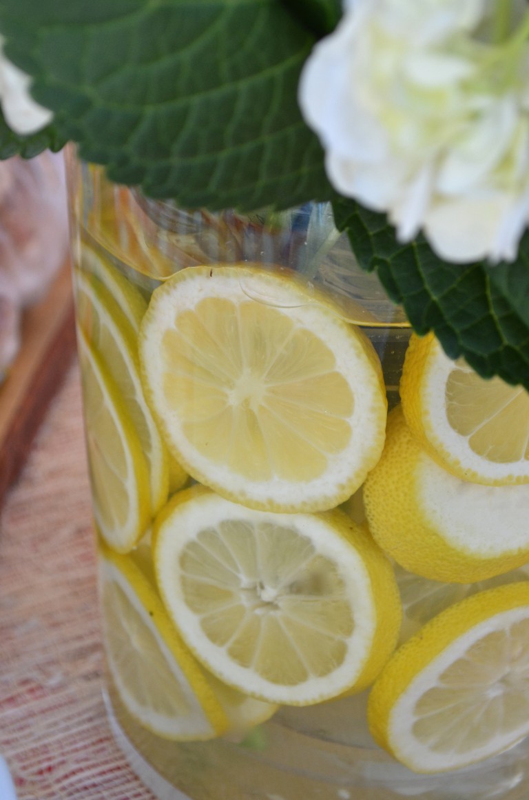 Bright and Fresh DIY Lemon Vase Centerpiece - From Scratch with Maria ...