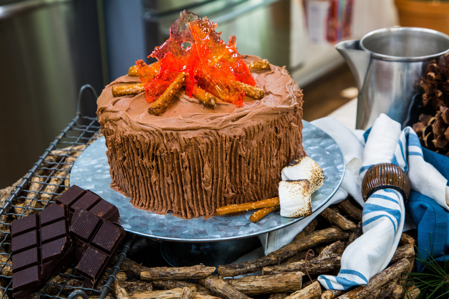 Summer Camp + Bonfire Cake - From Scratch with Maria Provenzano