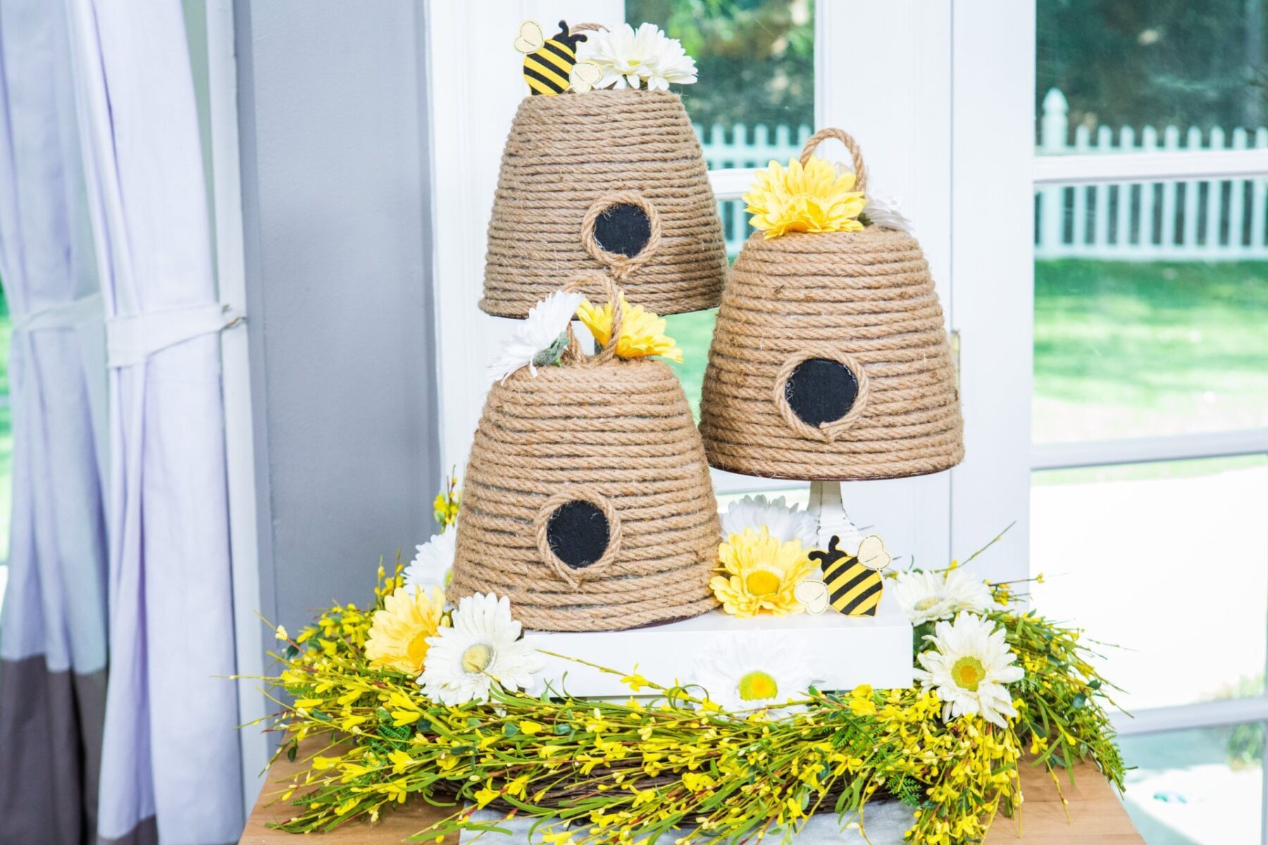 DIY Bee Hive Centerpiece - From Scratch with Maria Provenzano