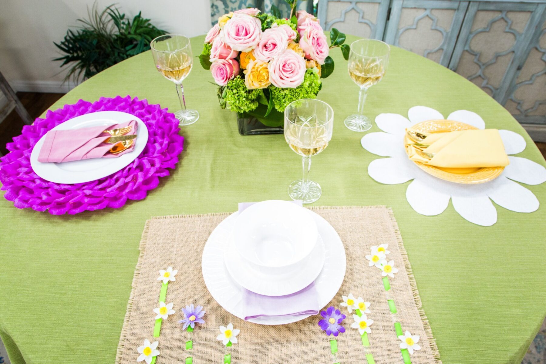 3 DIY Spring Placemats - From Scratch with Maria Provenzano