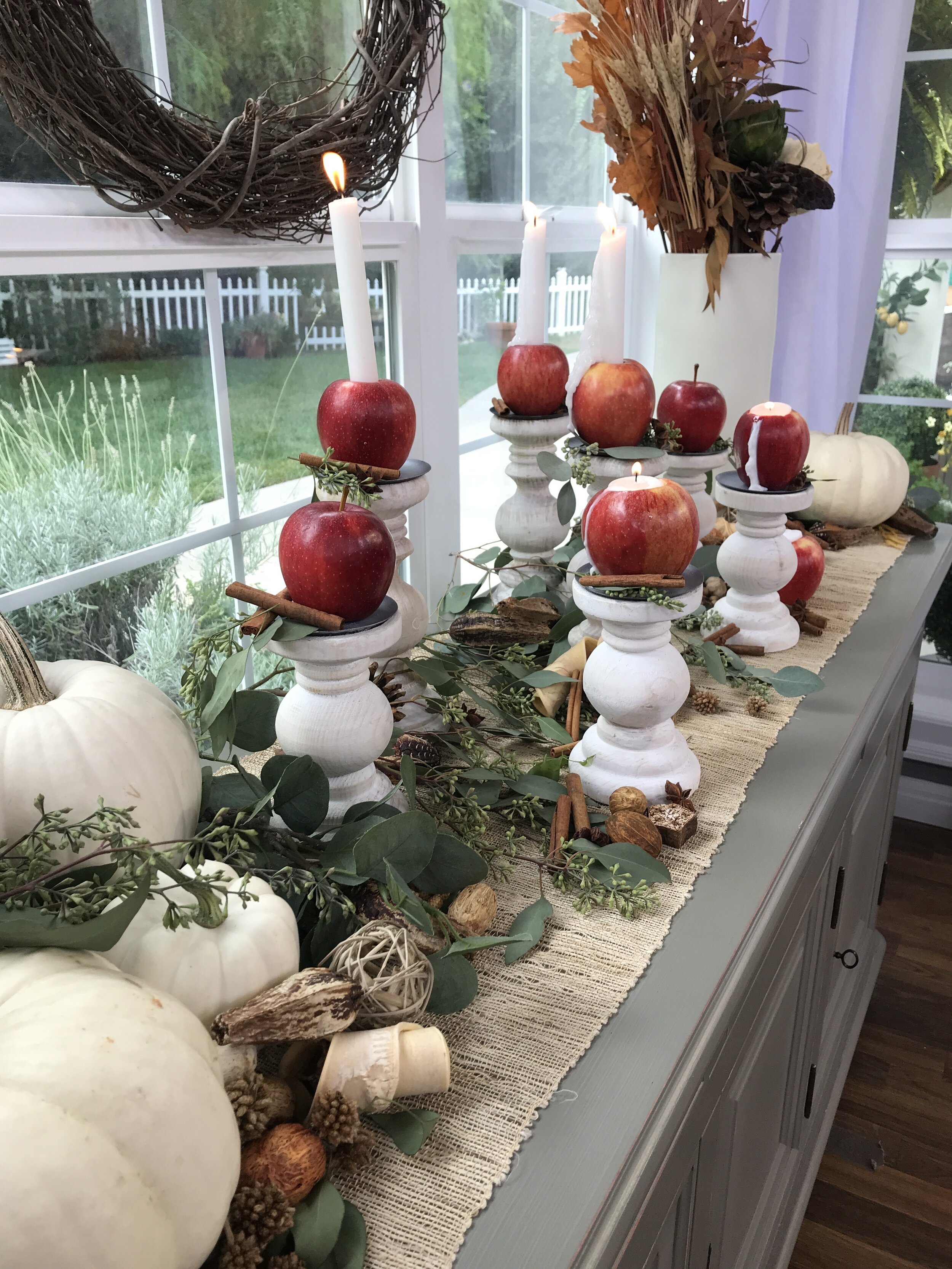 DIY Apple Candle Holder - From Scratch with Maria Provenzano