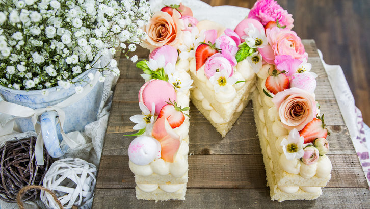 How To Make A Letter Cake - From Scratch with Maria Provenzano