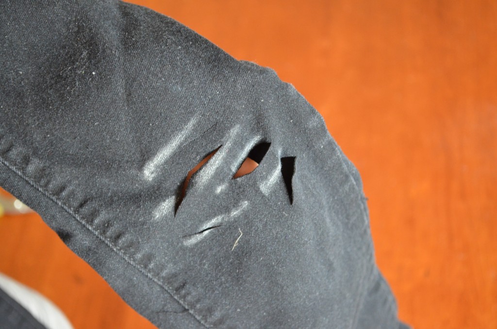 DIY Ripped Jean Tutorial - From Scratch with Maria Provenzano