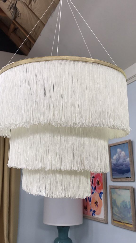DIY Fringe Chandelier - From Scratch with Maria Provenzano