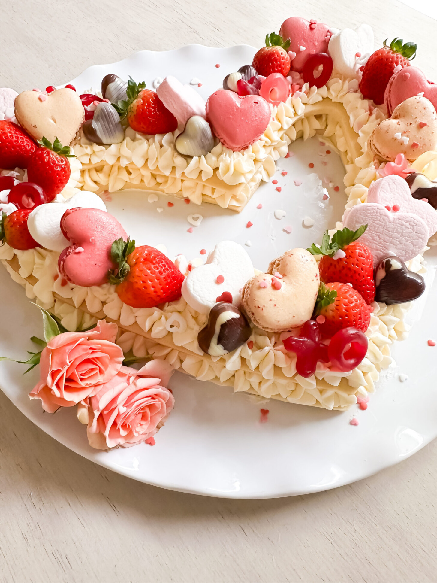 Heart Sugar Cookie Cake - From Scratch with Maria Provenzano